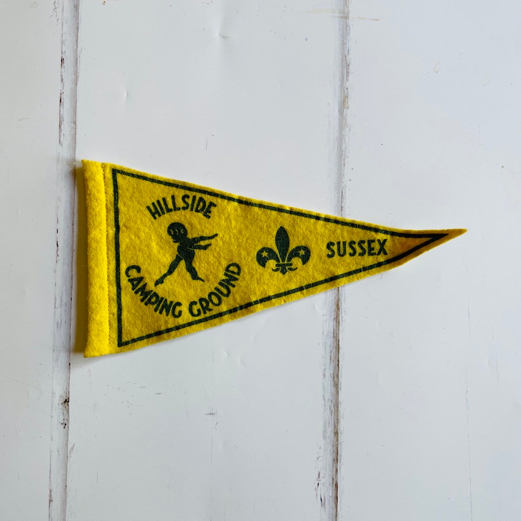 Vintage Camp Pennant | Vintage Scouting Gear | Pineandbear – pineandbear