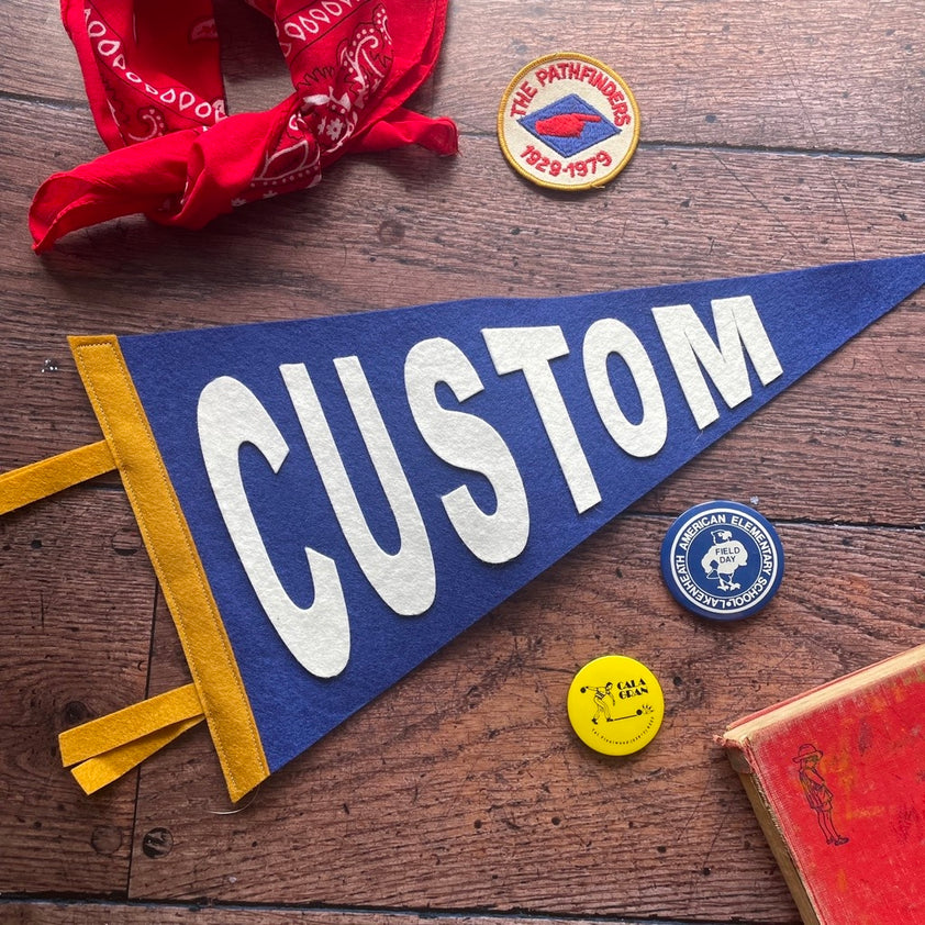 Custom Pennant Flag | Personalised Flags UK | Pineandbear – pineandbear