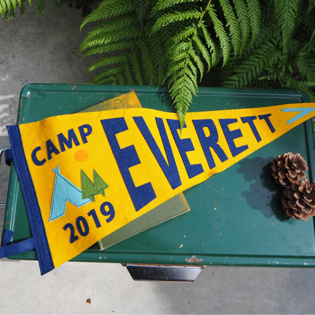 Personalised Camping Flag | Camping Gifts UK | Pineandbear – pineandbear